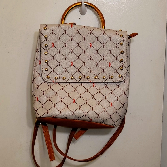 Baby Phat | Bags | Baby Phat Bagpack Backpack All Over Logo Print ...